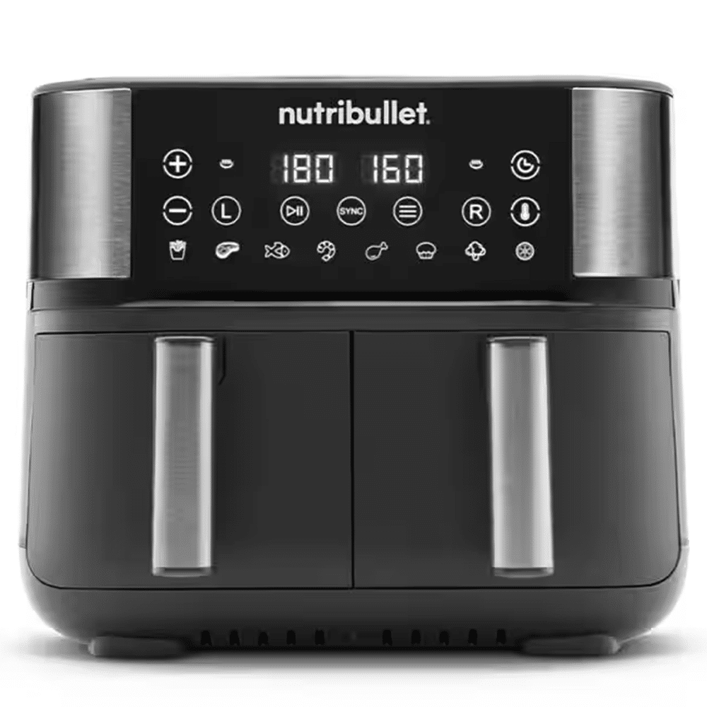 nutribullet® Twin Drawer Air Fryer, 8L - Vitel Home & Office Electronics